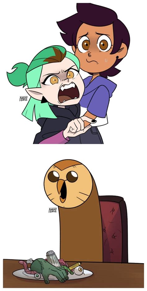 Credits Aweirdlatina Twitter Owl House Character Design Owl Bags