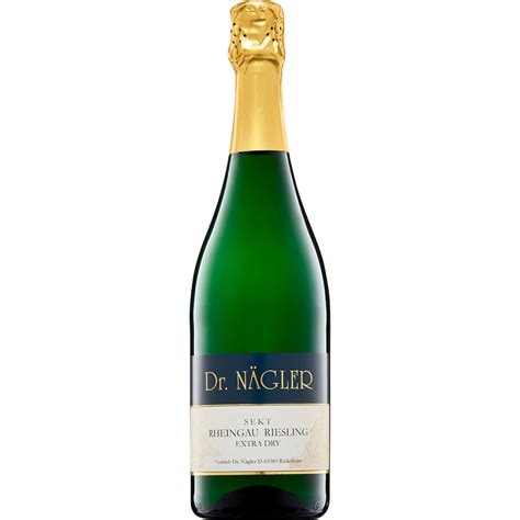 Dr Nägler 2022 Rheingau Riesling Jahrgangs Sekt b A extra trocken
