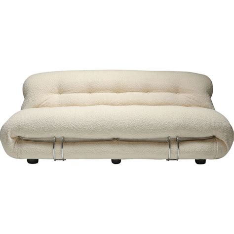 Vintage Soriana 2 Seat Sofa By Afra E Tobia Scarpa For Cassina 1970s