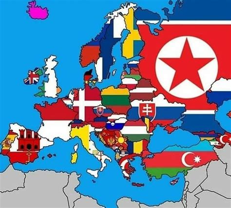 Shortest Borders Of European Countries In Europe Map Geography
