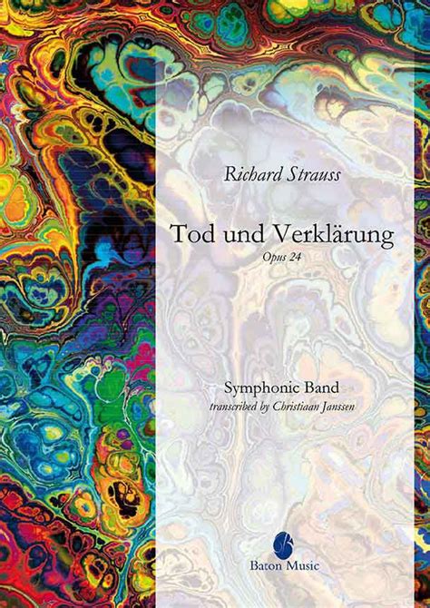 Tod und Verklärung op 24 von Richard Strauss Blasorchester Noten