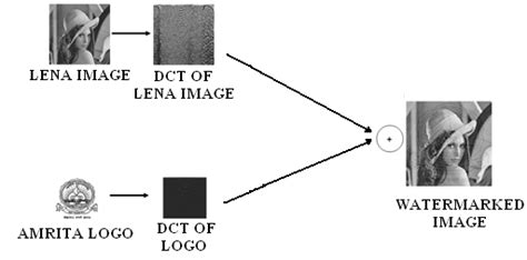 dct idct based digital watermarking download scientific diagram
