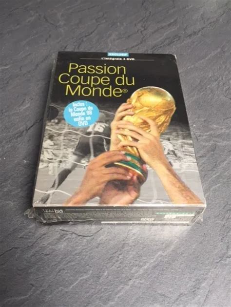 COFFRET L INTÉGRALE 3 DVD Coupe du Monde 1998 Neuf sous blister EUR
