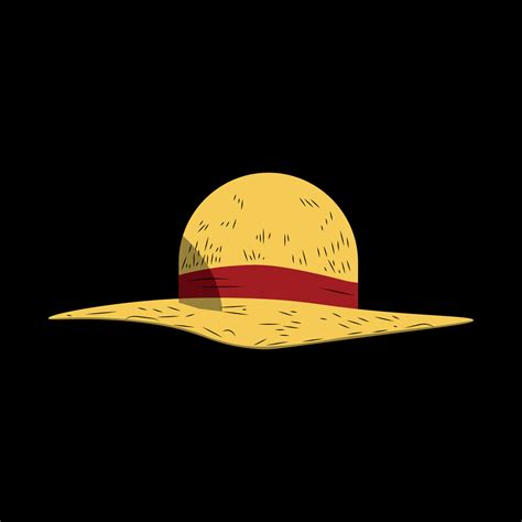 Luffy S Straw Hat One Piece Anime 19550590 Vector Art At Vecteezy