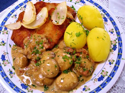 Champignon Schnitzel Rezept Mit Bild Kochbar De