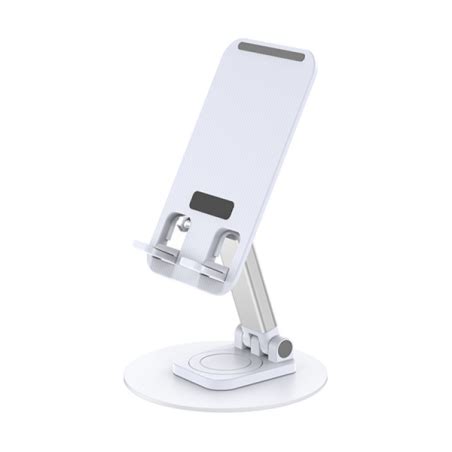Support WIWI ZM109 ROTATIONNEL DE BUREAU POUR SMARTPHONE ET TABLETT Blanc