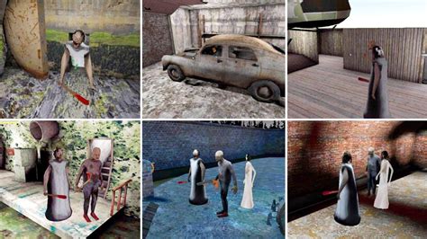 Granny Vs Granny Vs Granny Escape Endings In Rd Person View Youtube