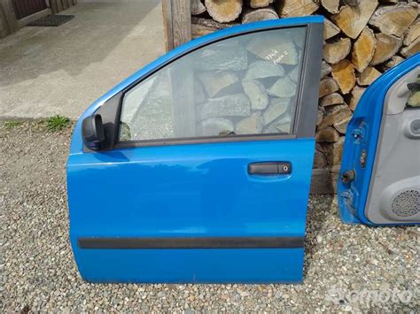 Drzwi lewe przednie przód kompletne Fiat Panda II Drzwi omoto pl