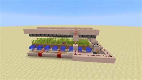 Minecraft Tutorial Automatische Zuckerrohr Farm YouTube