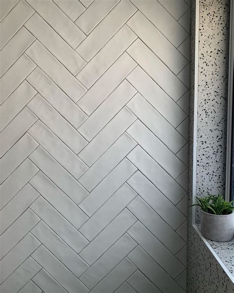 TileCloud On Instagram Matt White Herringbone In New Classic Who Is
