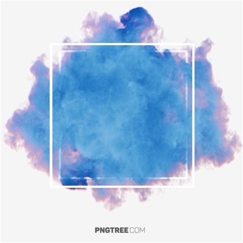 Smoke Abstract Frame Png Picture Colorful Smoke Abstract Frame