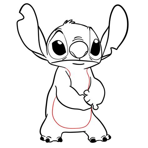 How To Draw Stitch The Alien Koala A Step By Step Guide