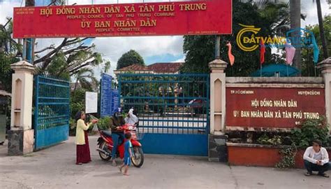 Xã Tân Phú Trung Củ Chi Bản đồ vị trí quy hoạch mới Đất Vàng Củ Chi