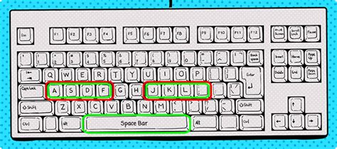 Practice Home Row Typing