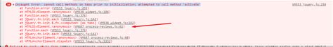 Magento 234 Cannot Call Methods On Tabs Prior To Initialization Attempted To Call Method