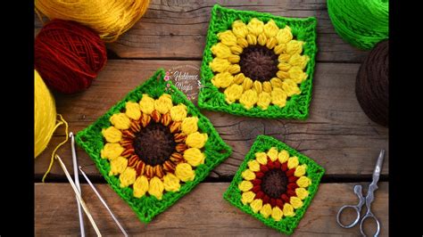 Girasol En Granny T Cnicas Crochet Y Mucho Mas Youtube