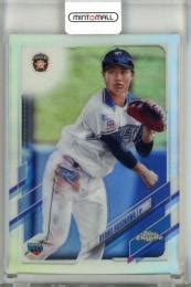 ミントモール MINT 池袋店 2021 Topps Chrome NPB 北海道日本ハム 細川凌平 Base Refractor