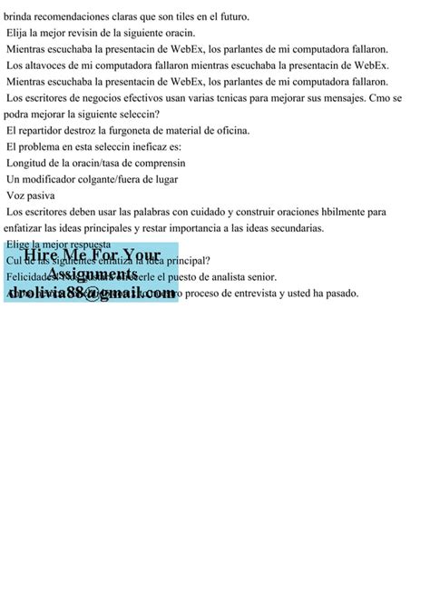 4 Desarrollar T Cnicas De Redacci N Comercial Puede Mejorar Su Me Pdf
