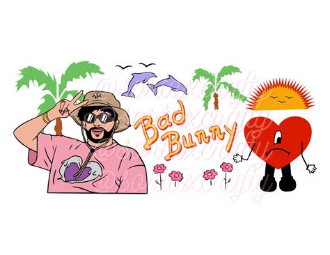 Bad Bunny Un Verano Sin Ti Png 16 Oz Libbey Glass Png Wrap Etsy New