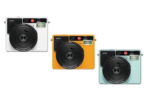 ライカ初のインスタントカメラライカ ゾフォート登場 チェキフィルムが使える CAPA CAMERA WEB