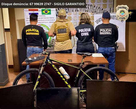 SINPOL MS Ação conjunta entre a Polícia Civil e Polícia Nacional do