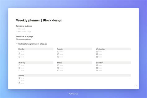 How To Create A Planner Agenda In Notion Templates Included