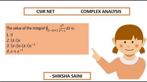 complex analysis cauchy integral formula csir net mathematics youtube