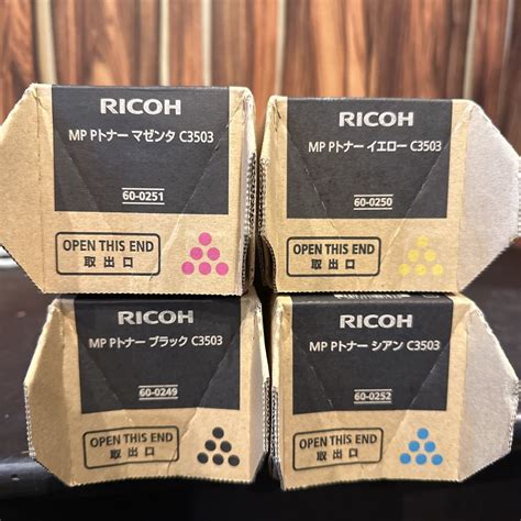 Yahoo オークション RICOH リコー MP Pトナー C3503 60 0250 60 02