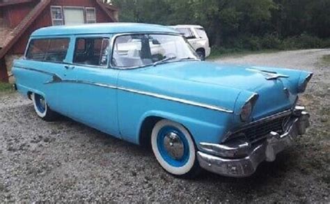 Older Restomod 1955 Ford Ranch Wagon Barn Finds