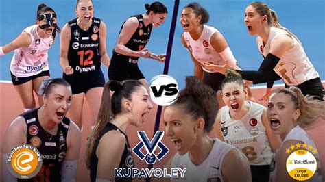 Eczacibaşi Dynavit Vs VakıfBank Volleyball Highlights Women s Yarı