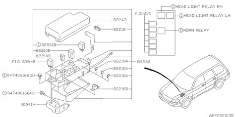 DIAGRAM 2003 Subaru Forester Fuse Box Diagram MYDIAGRAM ONLINE