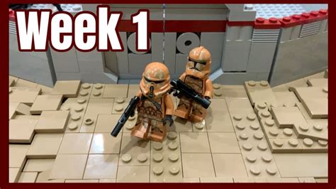 Building A LEGO Clone Base On Ryloth Week 1 Planning And Starting The