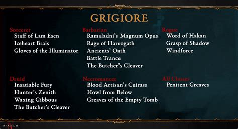 Diablo Season Uniques Worth Farming From Bosses Recommended