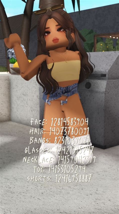 Summer Outfit Ideas Roblox Teen Avatar Codes Bloxburg Berry Avenue