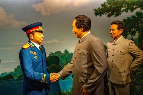 彭德怀纪念馆蜡像 谭建军 HPA湖南摄影网