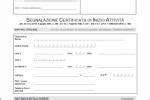Segnalazione certificata inizio attività scia