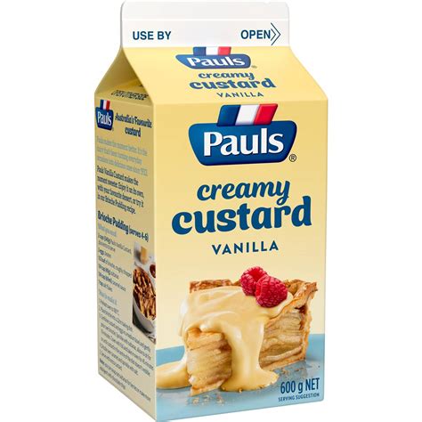 Pauls Custard Vanilla G Woolworths
