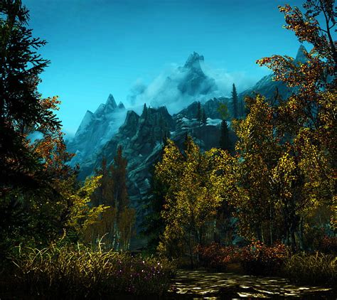 Skyrim Dragonborn Scenery HD Wallpaper Peakpx
