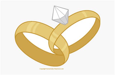 Wedding Rings Intertwined Clipart Heart