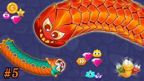 Survival And Time Limit Game We Play In Worms Zone Game Part 5 Youtube