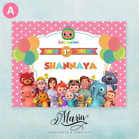 Cocomelon Birthday Banner Shopee Philippines Porn Sex Picture