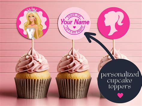 Barbie Cupcake Rings