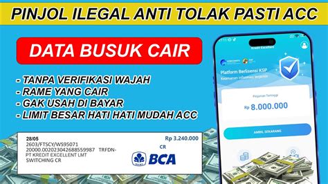 Pinjol Ilegal Mudah Cair Gak Usah Dibayar Pinjaman Online