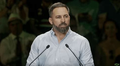 El líder de VOX Santiago Abascal estará el lunes 14 de octubre en