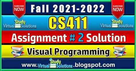 Cs Assignment Solution Fall Virtual Study Solutions