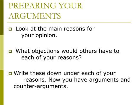 ppt argument counter argument essay powerpoint presentation free download id 5378029
