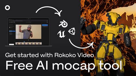Start Animating With Our Free Ai Mocap Tool Rokoko Video I Tutorial