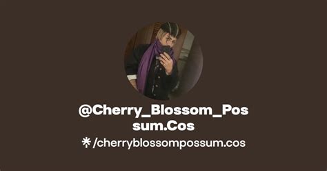 Cherry Blossom Possum Cos Instagram Tiktok Linktree