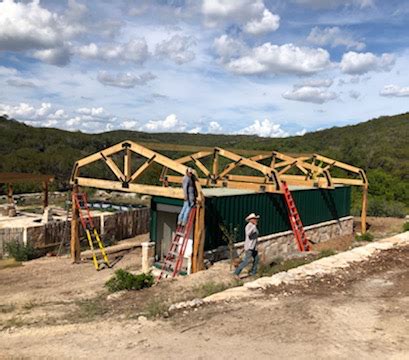 Structural Timber Trusses American Pole Timber