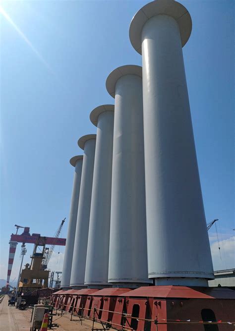 Biggest Rotor Sail Project Installed On Pan Ocean Vloc Newbuild For
